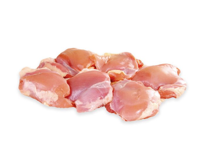 Contramuslo de pollo al horno con salsa de naranja