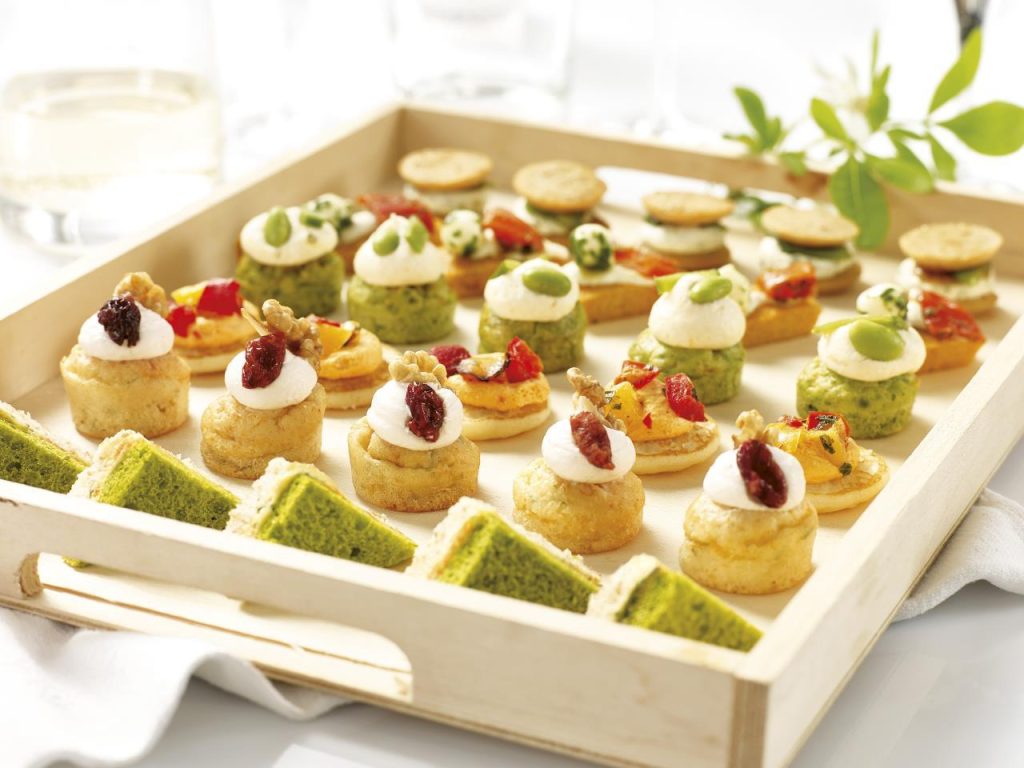 Canapés vegetarianos: una opción muy saludable para tu menú