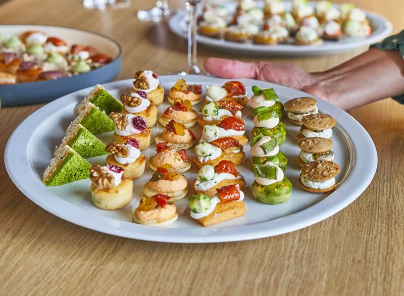 Canapés vegetarianos: una opción muy saludable para tu menú