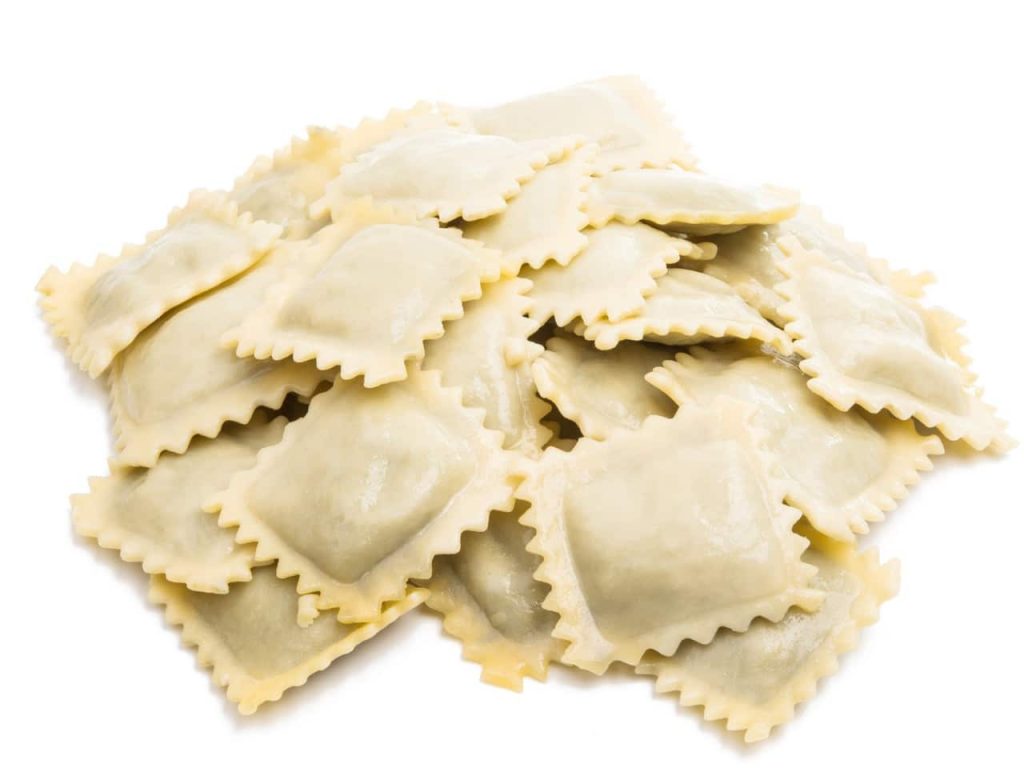 Mini ravioli 4 quesos congelados 6 bolsas x 1 kg