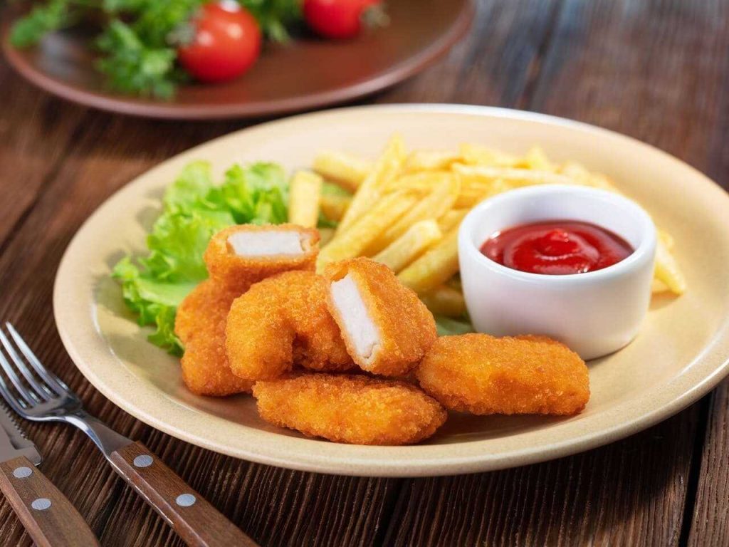 Nugget de pollo y salsa agridulce: dos buenos amigos