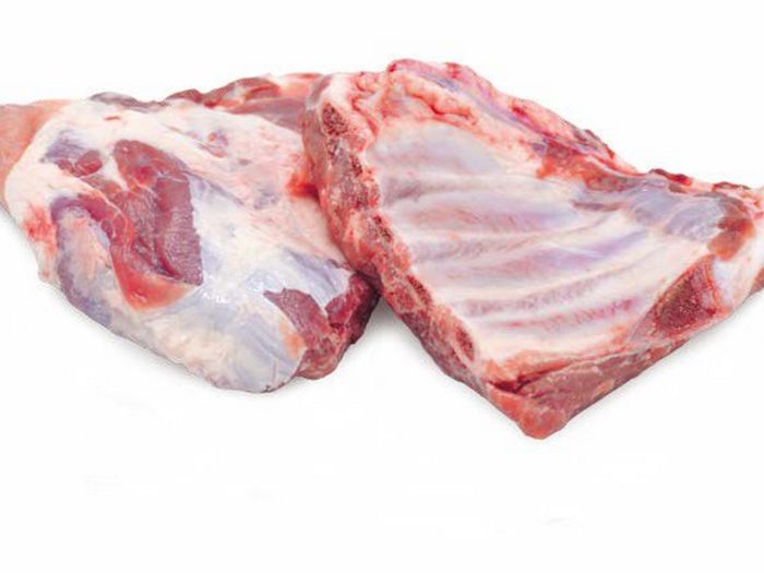 Punta de costilla carnuda 1 caja x 6 kg