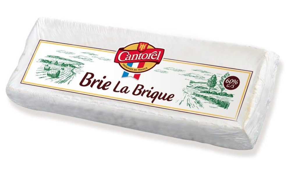 Brie rectangular francés | piezas de aprox. 1 kg | Ideal para diversos ...