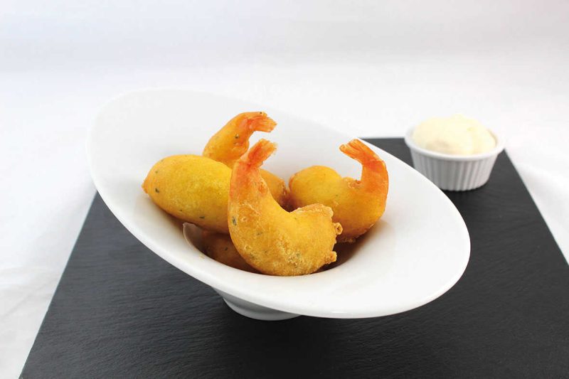 Gamba rebozada con ajo y perejil | Tu entrante ideal
