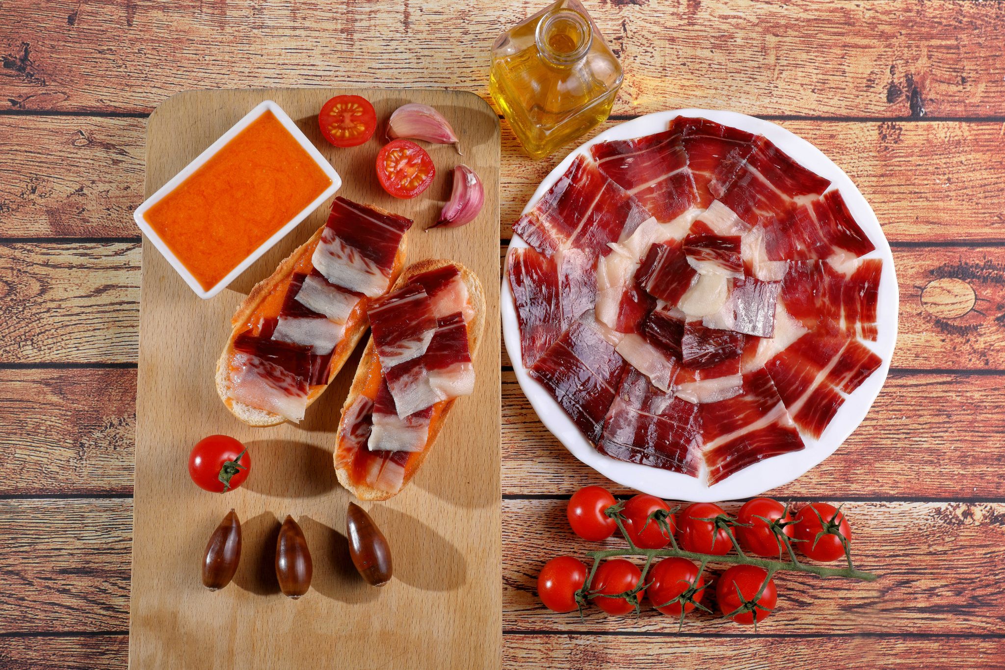 Tapas de Jamón Ibérico de Cebo | El aperitivo estrella