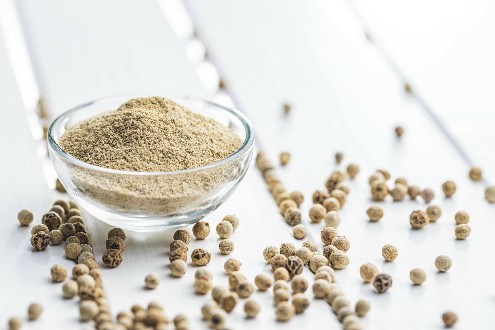 Pimienta blanca molida | Usos y beneficios