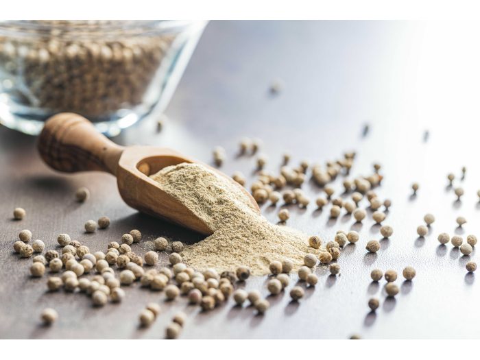 Pimienta blanca molida | Usos y beneficios